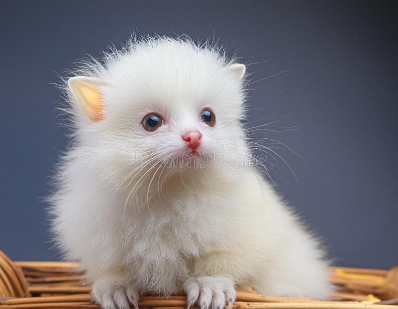 Bush Baby Portrait in Studio with Expressive Eyes and Soft Fur Stock ...
