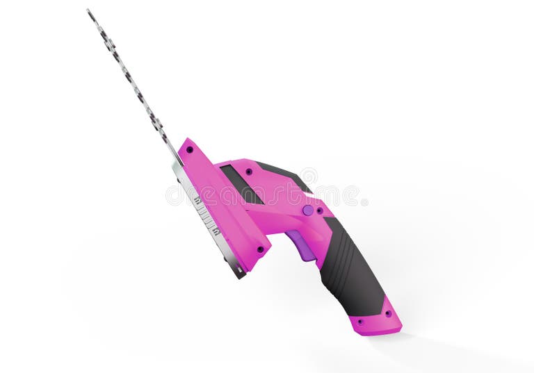 Bush Cutter 3D Render Using an Hedge Clipper in the Garden Stock ...