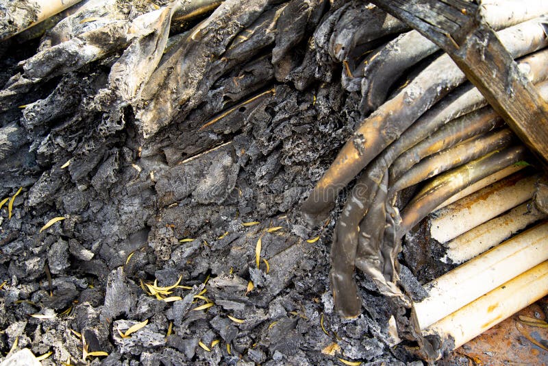 Bush Fire Devastation stock image. Image of australia - 175480065