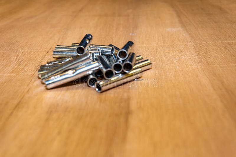 Elements for Compressing Electric Conductors Stock Photo - Image of ...