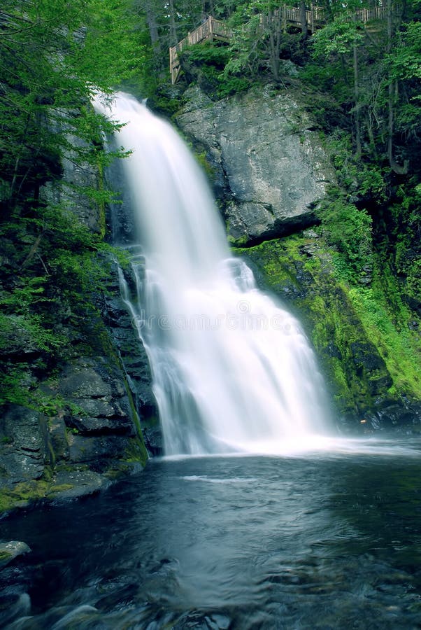 Bushkill falls stock photo. Image of rocks, splashing - 2848052