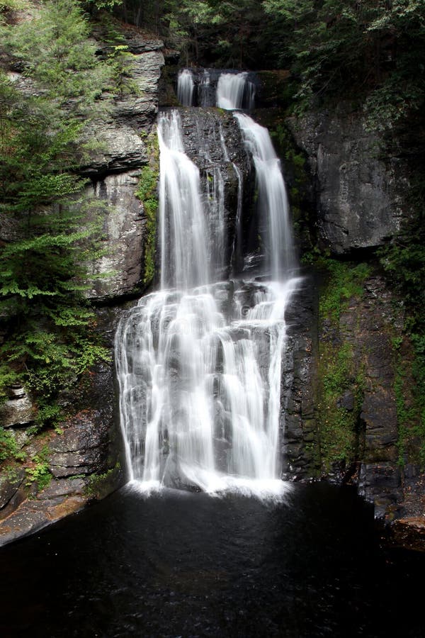 Bushkill Falls, Pennsylvania, USA Stock Photo - Image of outdoor ...