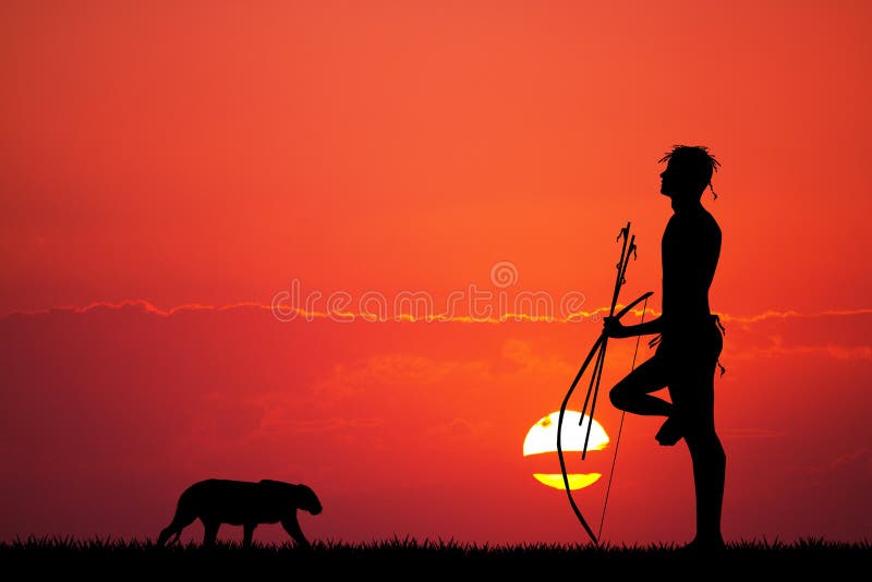 Bushman Stock Illustrations – 225 Bushman Stock Illustrations, Vectors ...