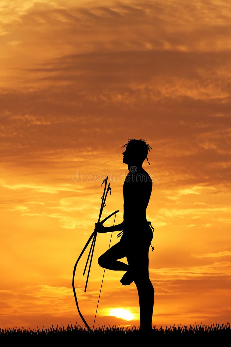 Bushman Stock Illustrations – 225 Bushman Stock Illustrations, Vectors ...