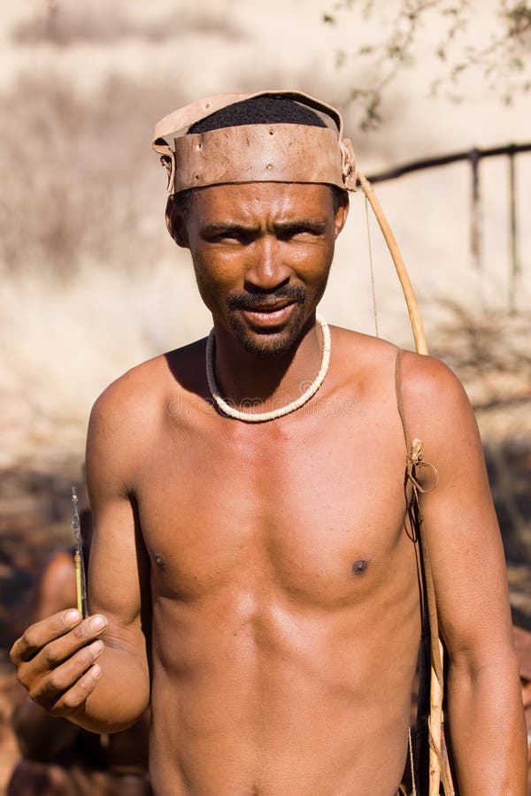 Bushman editorial photo. Image of nomad, indigenous, children - 38913166
