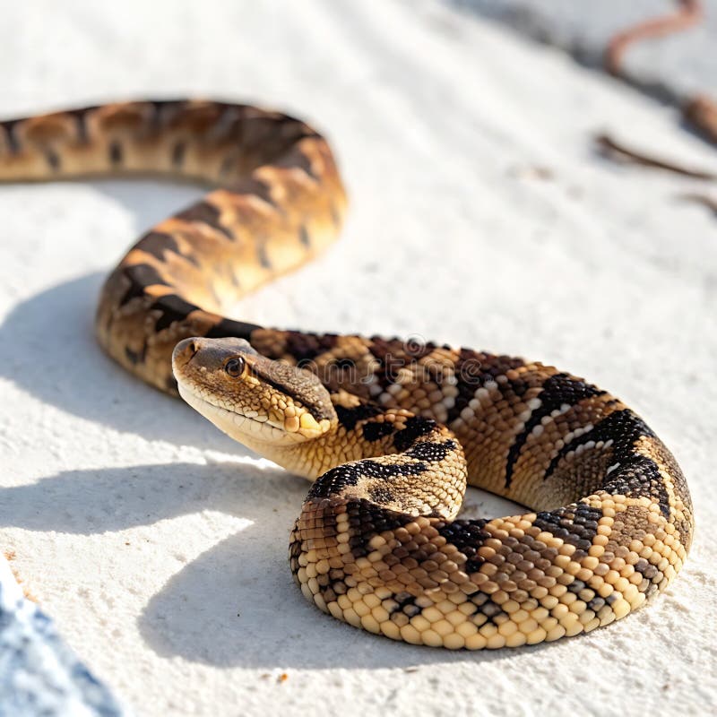 Bushmaster in Transparent Background Closeup of a Boa Constrictor ...