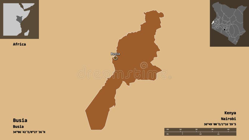 Busia, County of Kenya,. Previews. Pattern Stock Illustration ...