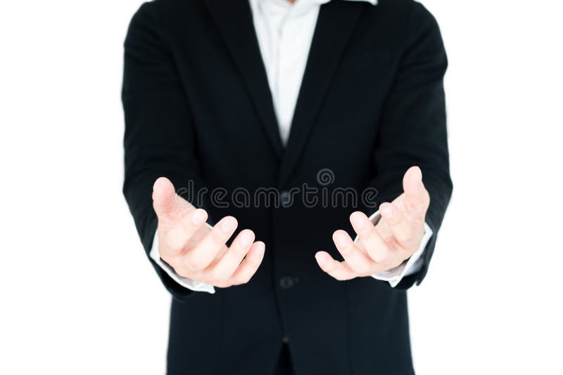 Hand in action isolate stock image. Image of symbol - 260445345