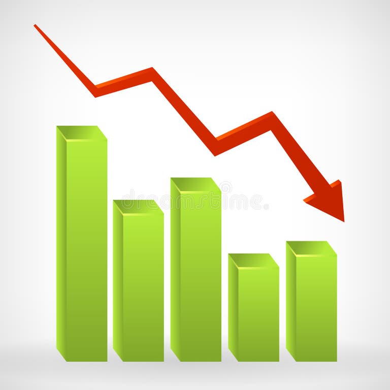 Negative Chart Stock Illustrations – 10,369 Negative Chart Stock ...