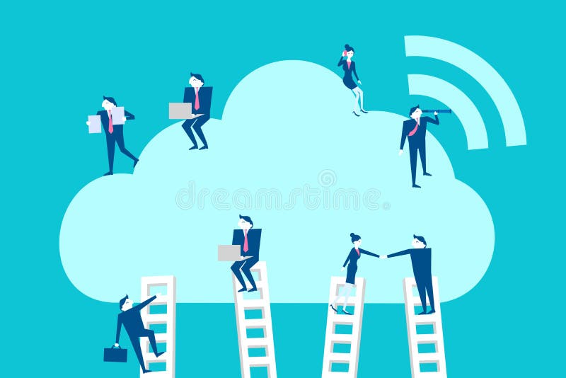 Cartoon Businespeople Stock Illustrations – 5 Cartoon Businespeople ...