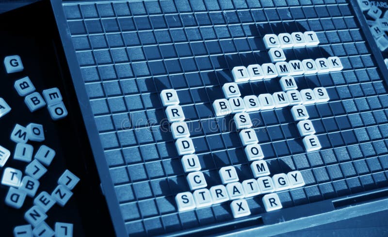 Business stock photo. Image of customer, scrabble, products - 14871386