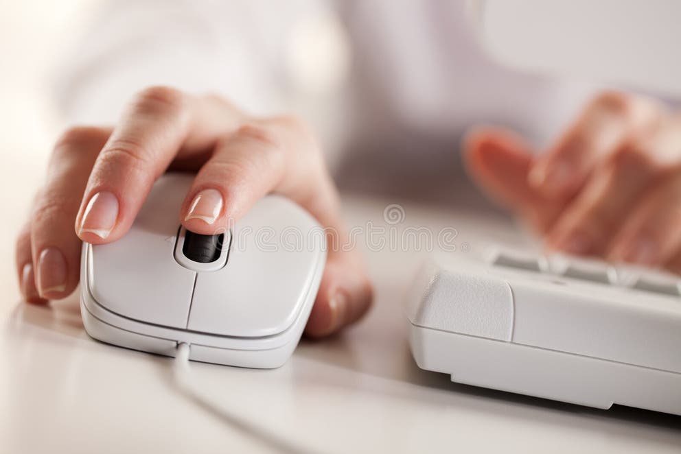 Business stock image. Image of finger, click, office - 21924653
