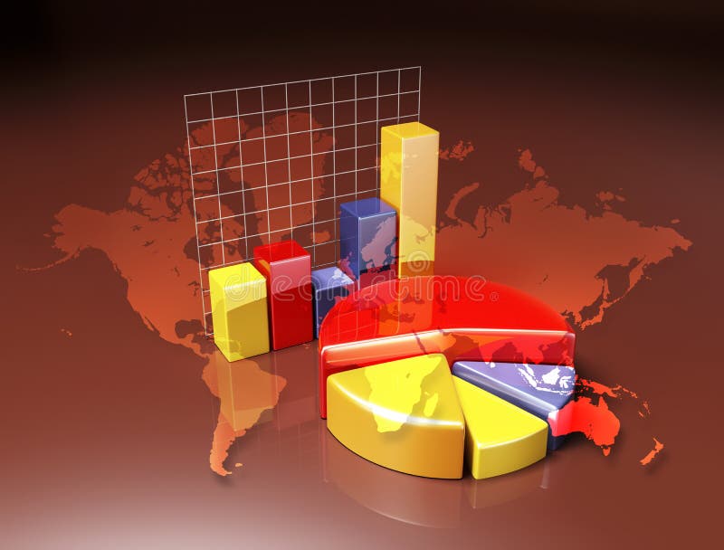 Global economy stock vector. Illustration of finance, accretion - 9530111