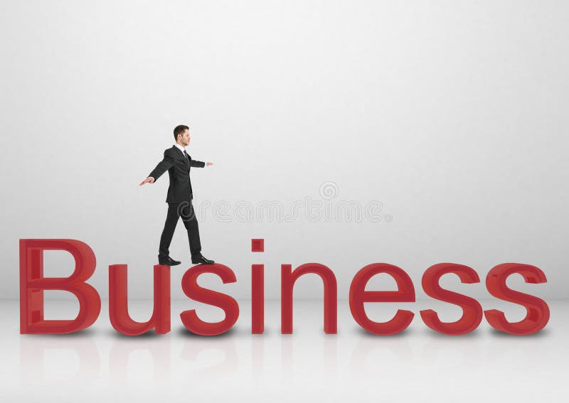 Business illustration stock. Illustration du rester, homme - 40048426