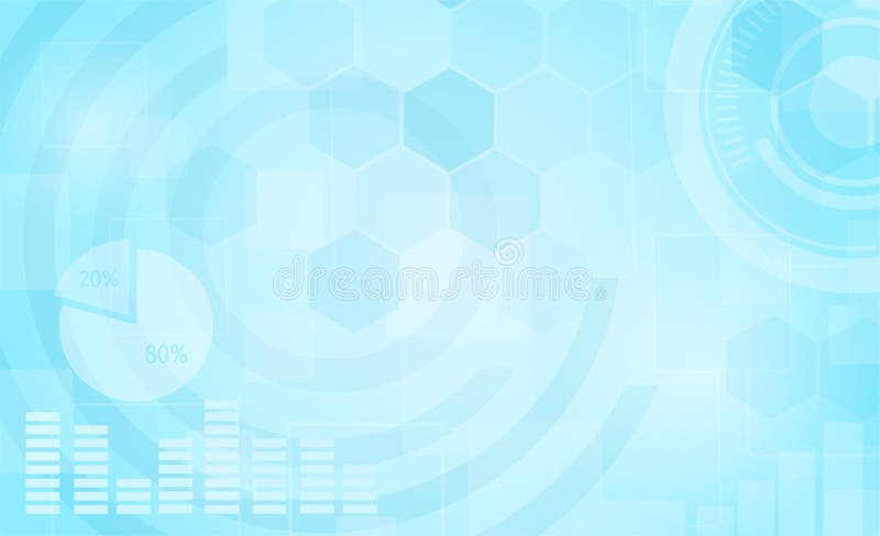 Business Abstract Background with Financial Graphics Stock Vector ...