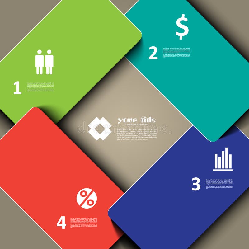 Business abstract signs stock vector. Illustration of information ...