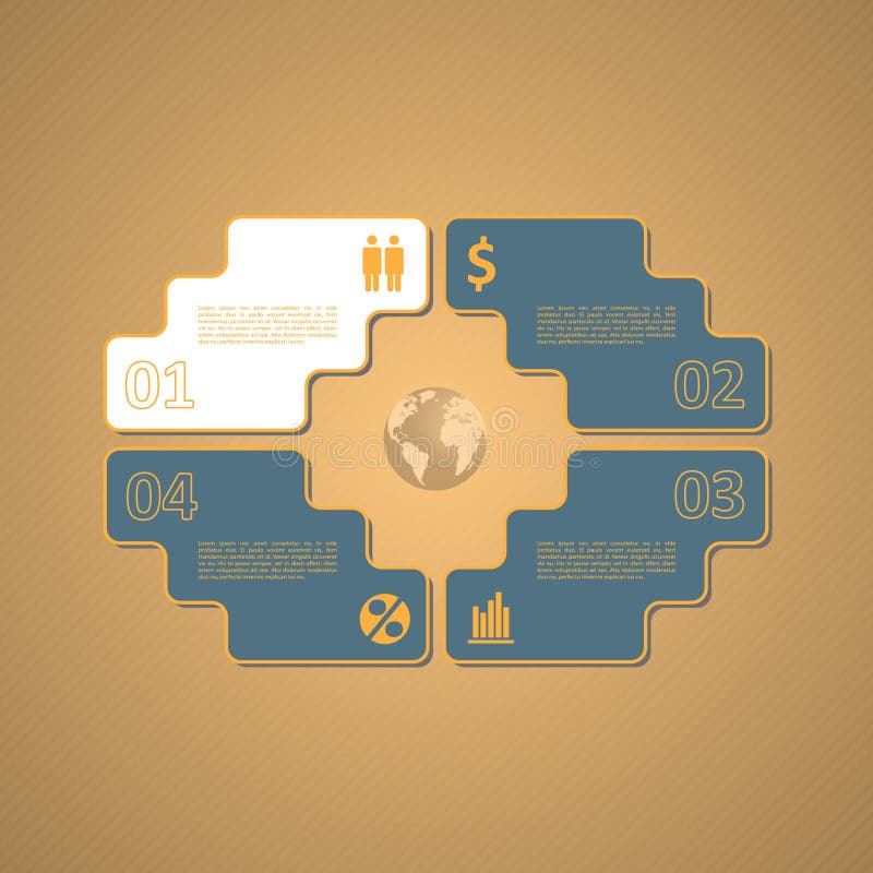 Business abstract signs stock vector. Illustration of business - 42491745