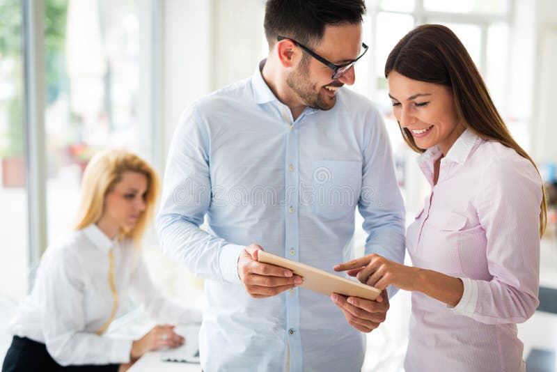 Accountant Working in Her Office Stock Photo - Image of female ...