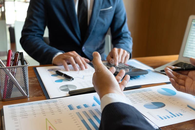 Financial Accountant Planner Meeting Business Cousultation Introduction ...