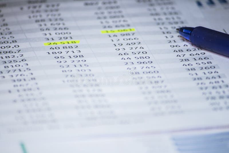 Business Accounting Background Stock Photo - Image of financial ...