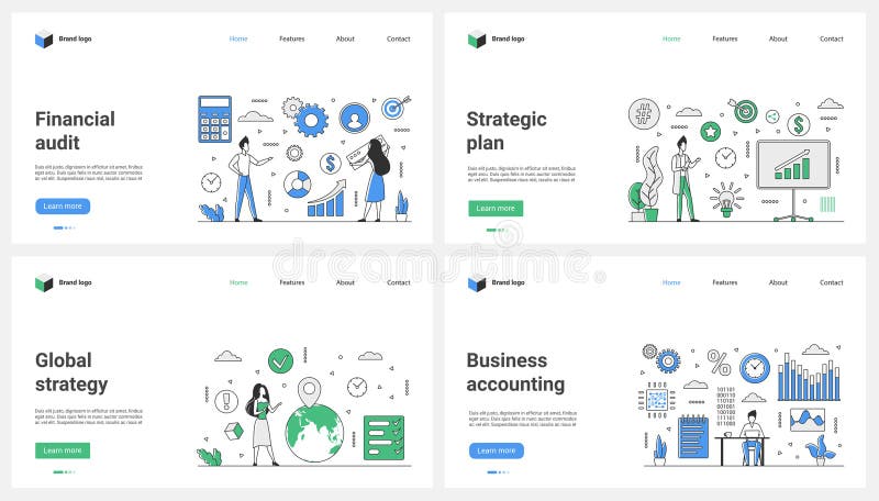 Business Accounting, Financial Audit, Global Strategy, Development Plan ...