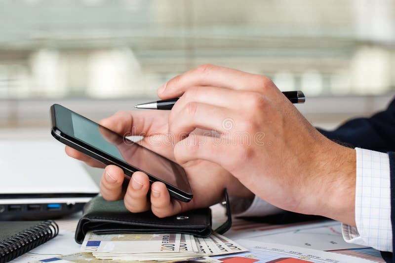 Business accounting stock image. Image of hand, analysis - 45167005