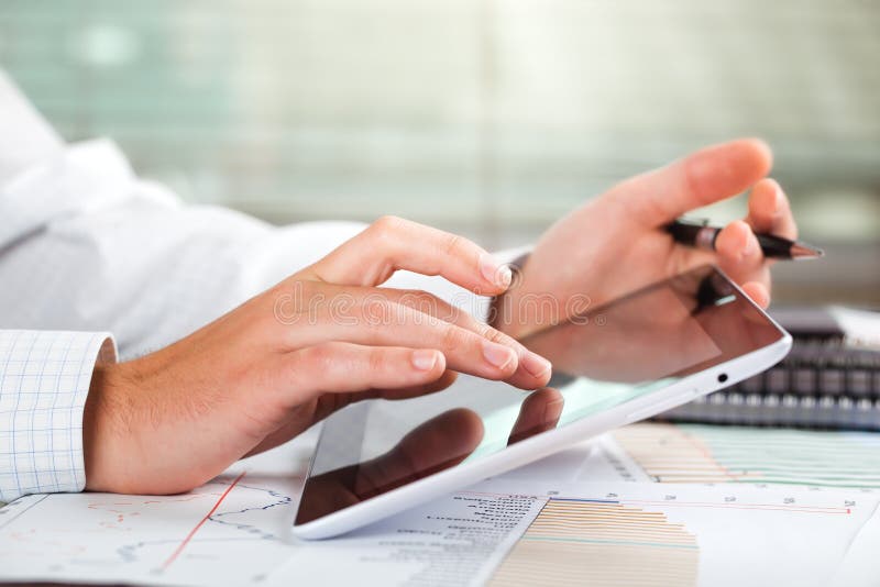 Business accounting stock photo. Image of analysis, hand - 45167182