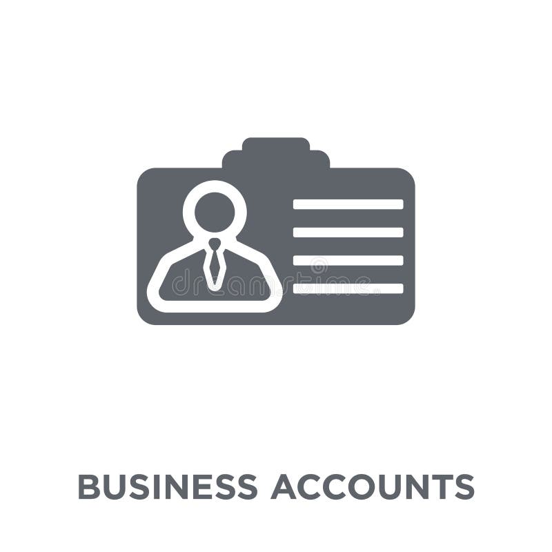 Business Accounts Icon from Business Accounts Collection. Stock Vector ...