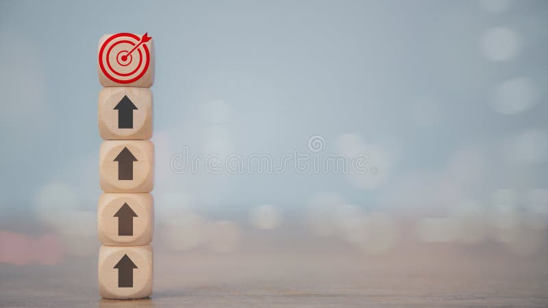 Business Achievement Goal and Objective Target Concept. Copy Space ...