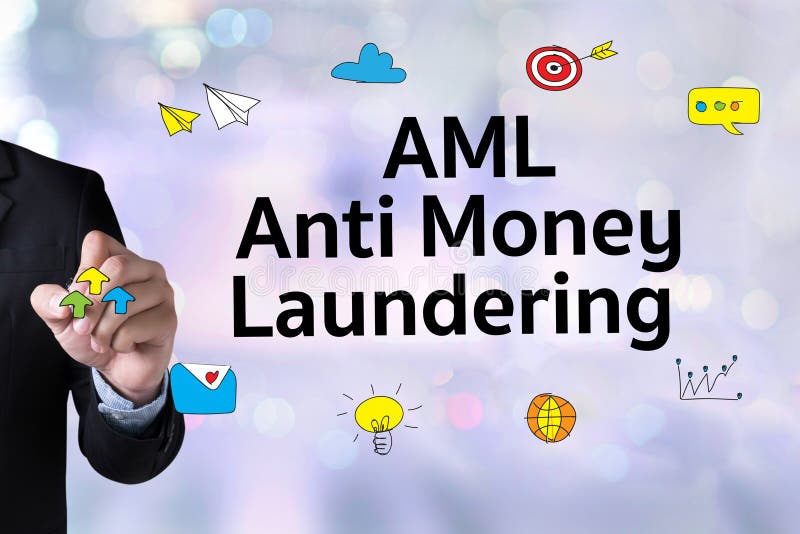 Business Acronym AML Anti Money Laundering Stock Image - Image of ...