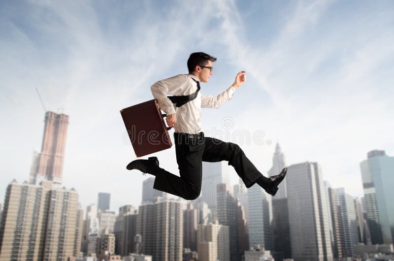 Running late stock image. Image of sport, student, street - 13259083