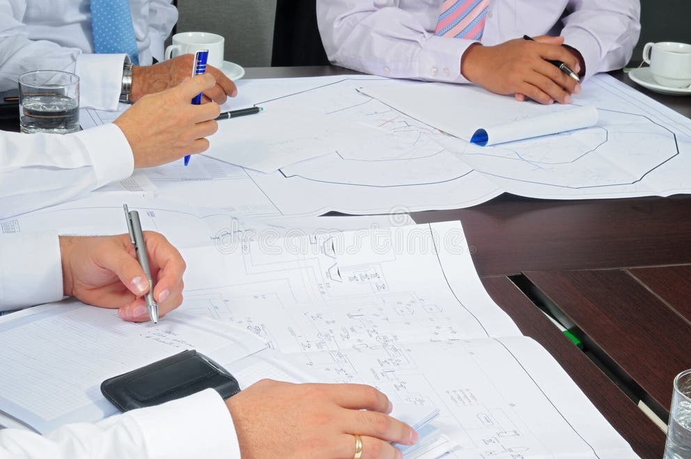 Business activity. stock image. Image of finger, objects - 12714943