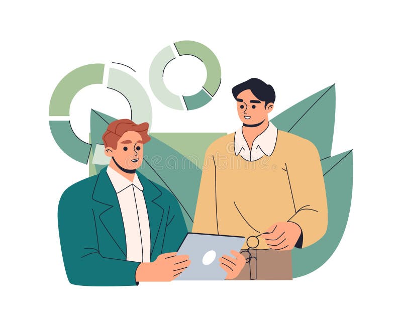 Business Activity. Office Employees or Colleagues Discussing Project ...