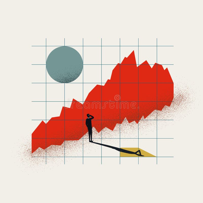 Business Analysis Abstract Vector Concept. Symbol of Data, Chart ...