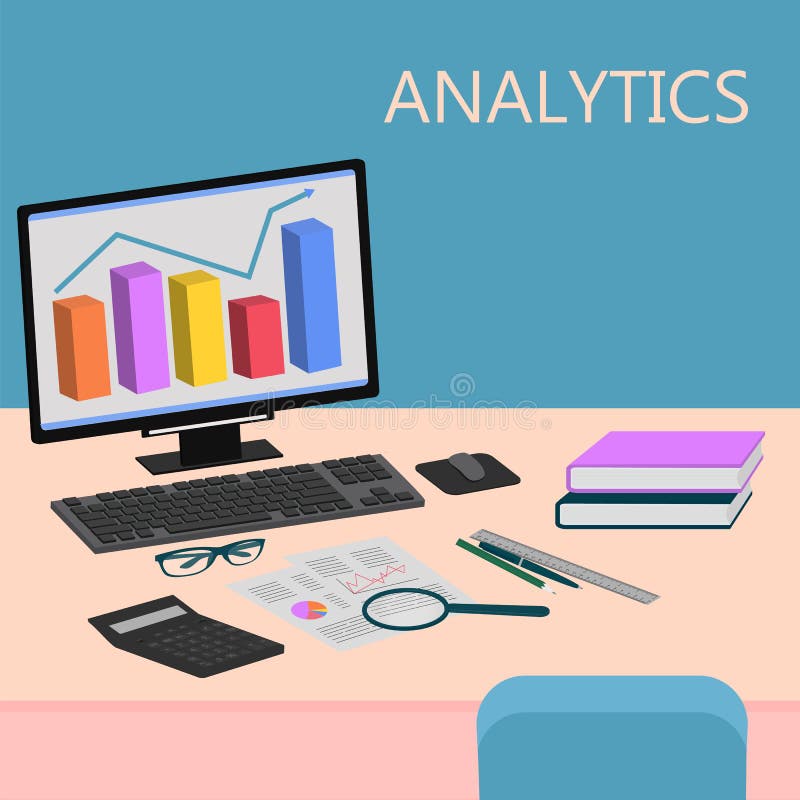 Business Analysis, Analytics, Analysis Tools, Vector Illustration Stock ...