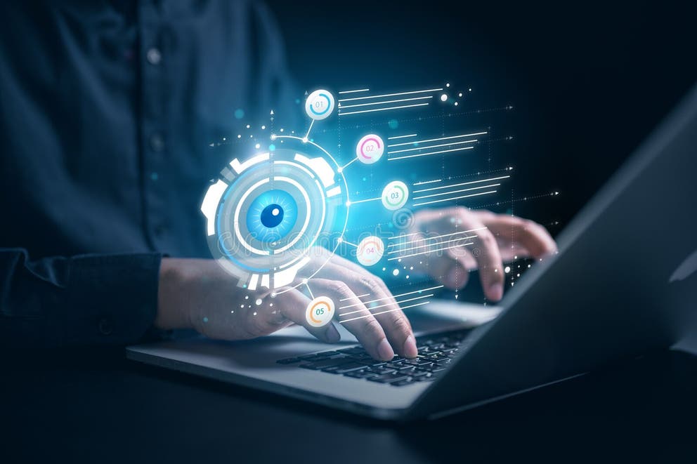 Business Analysis Chart KPI Data Icon Technology Stock Illustration ...