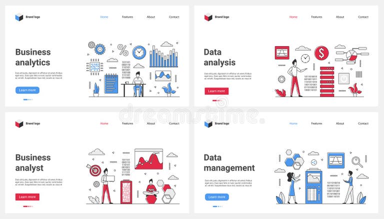 Business Analysis, Data Analytics Process and Management Set and Work of Tiny Analysts Stock ...