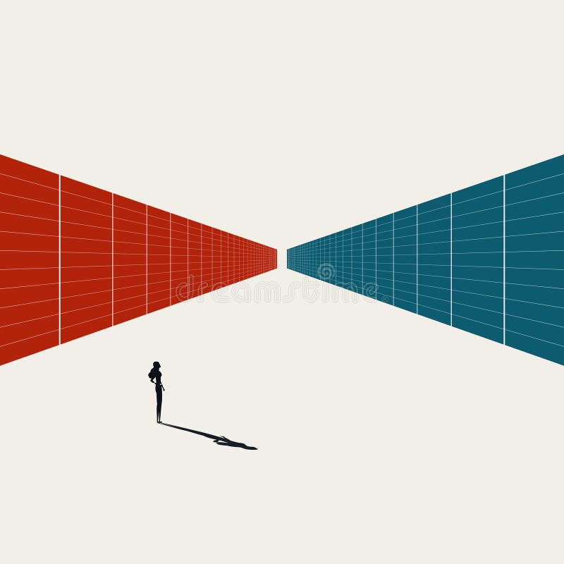 Business Analysis and Decision Making Vector Concept. Symbol of ...