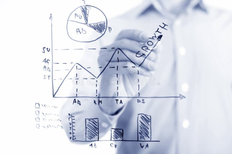Business Analysis Graph and Chart Stock Photo - Image of analyzing ...