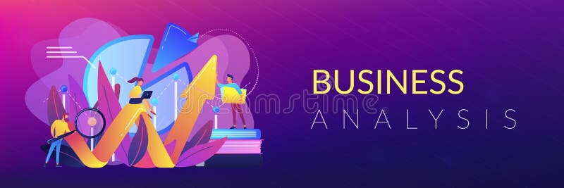 Business Analysis it Header or Footer Banner Stock Vector ...