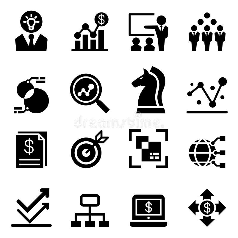 Business analysis icon stock illustration. Illustration of analytics ...