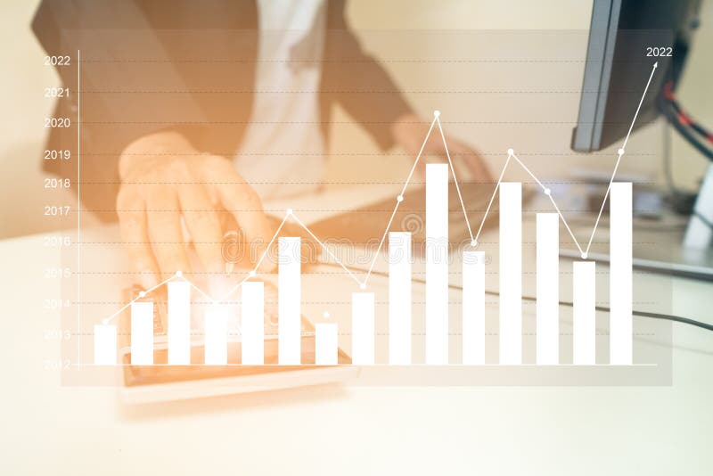 Business Analysis Index Bar. Stock Image - Image of economic, business ...