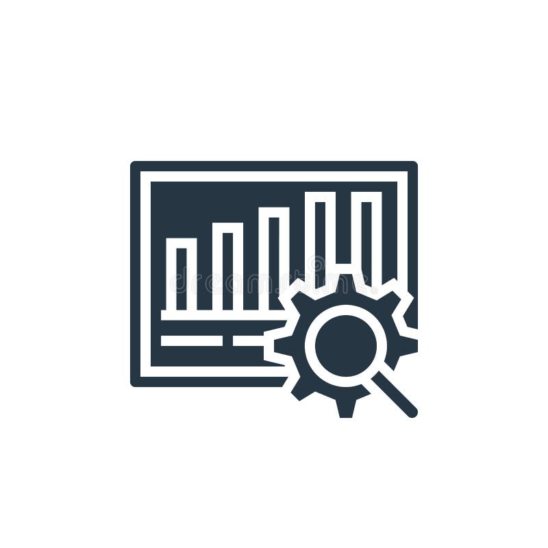 Business Analyst Icon Vector from Business Model Canvas Concept. Thin ...