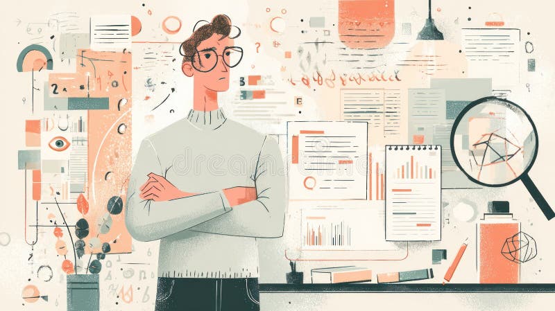 Different Character Business Analyst Stock Illustrations – 66 Different ...