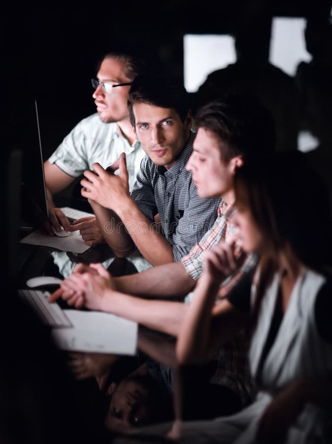 Business Analysts Working in the Office Stock Photo - Image of business ...