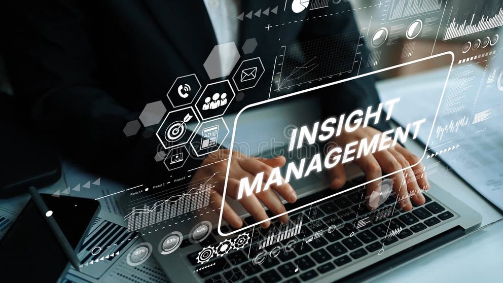 Business Analytics Concept with Data Visualization and Insight ...