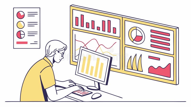 Business Analytics Dashboard, Financial Data and Performance Metrics ...