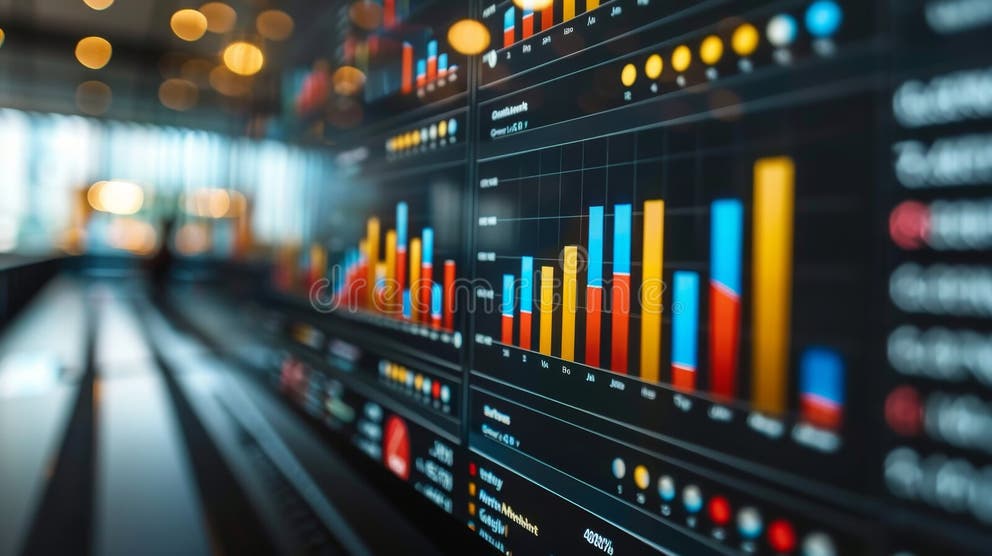 Business Analytics Dashboard Showcasing Insights and Trends from Big ...