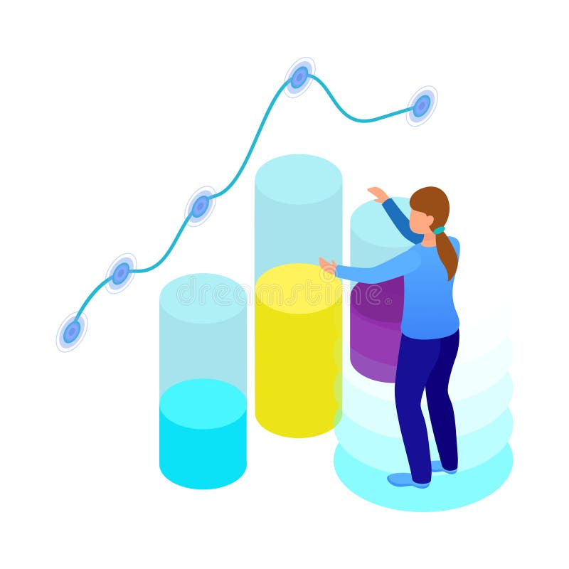 Business Analytics Icon stock vector. Illustration of chart - 257989369