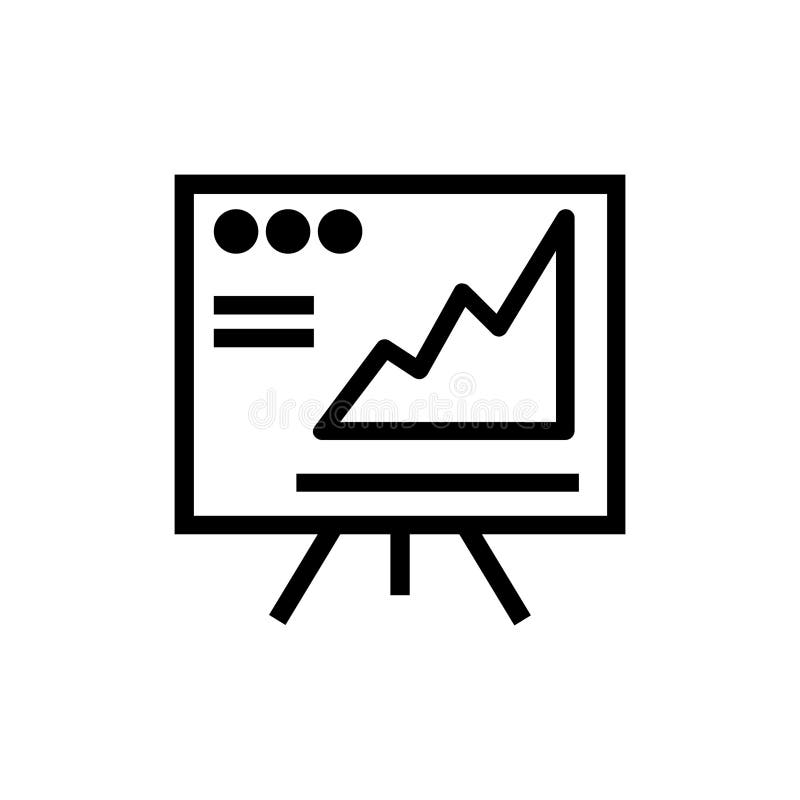 Business Analytics Icon Vector. Data Analysis Illustration Sign. Data ...